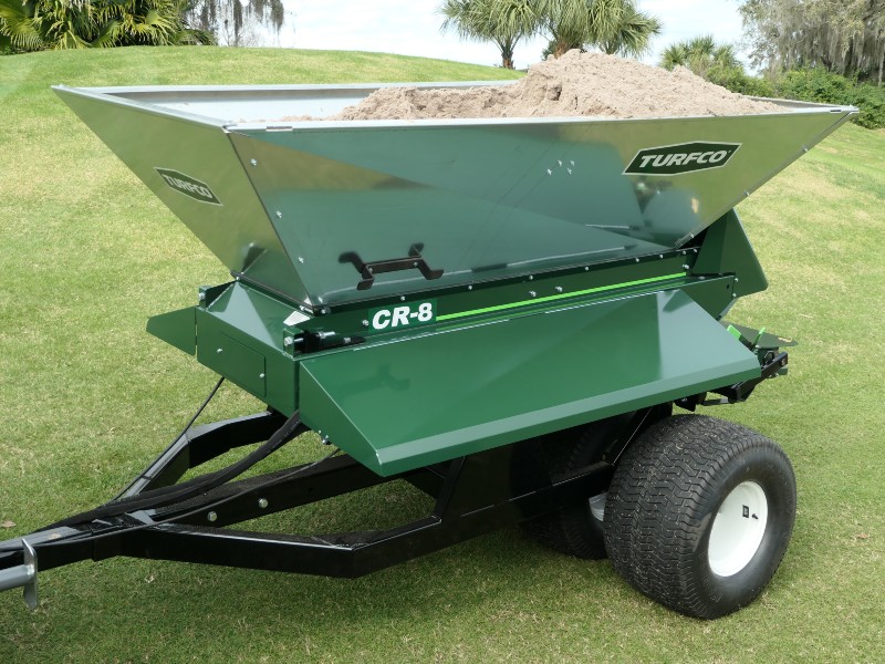 CR-8 Topdresser & Material Handler - Turfco