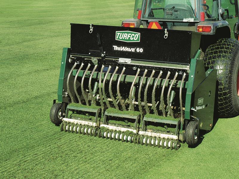Golf Course Overseeders - Turfco - TriWave 60 Overseeder - Turfco